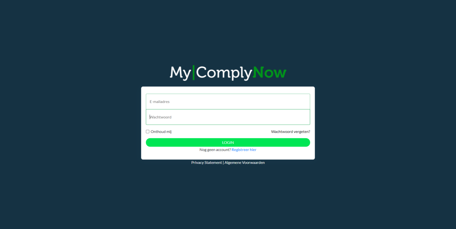 MyComplyNow: Het compliance platform - ComplyNow