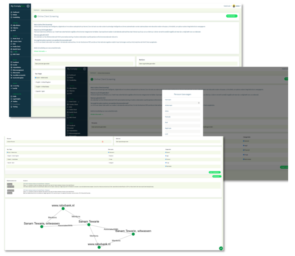 Online Cliënt Screening feature goed ontvangen in MyComplyNow
